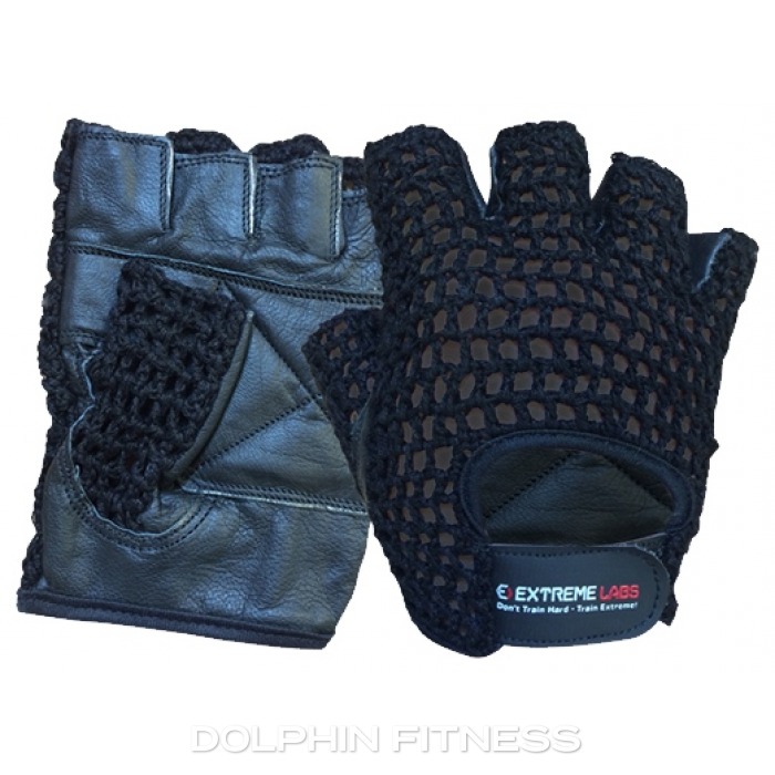 Extreme Labs Mesh Back Gloves Black
