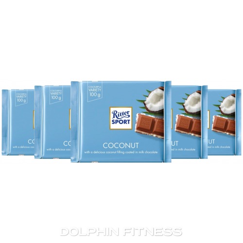 Ritter Sport Coconut Milk Chocolate 12 x 100g