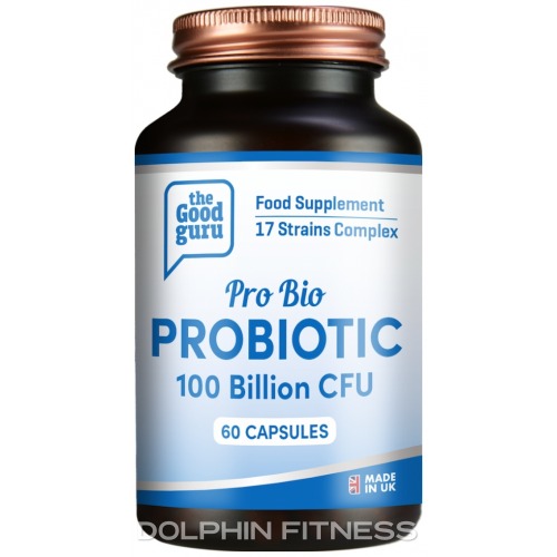 The Good Guru Pro Bio Probiotic 100 Billion CFU 60 Capsules