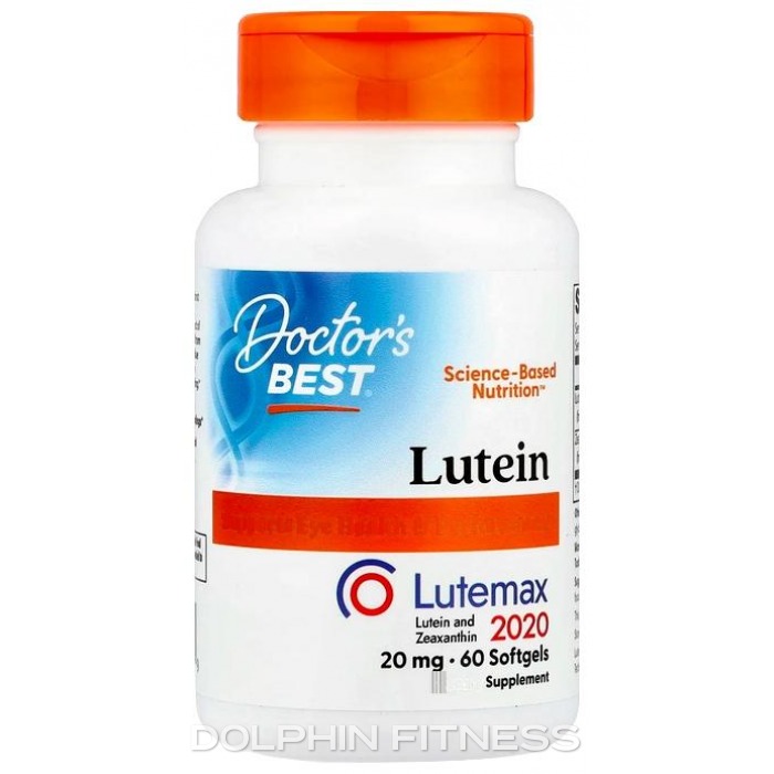 Doctor's Best Lutein with Lutemax 60 Softgels