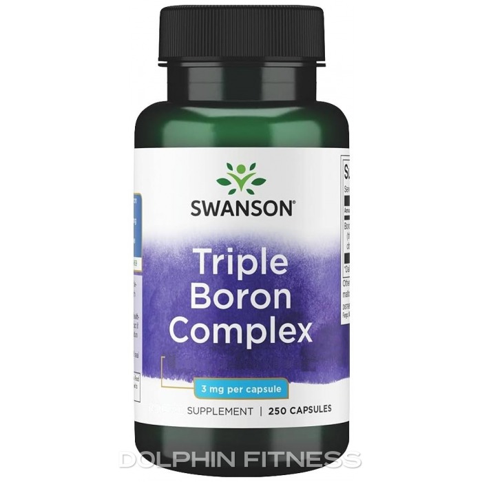 Swanson Triple Boron Complex 3 mg 250 Capsules