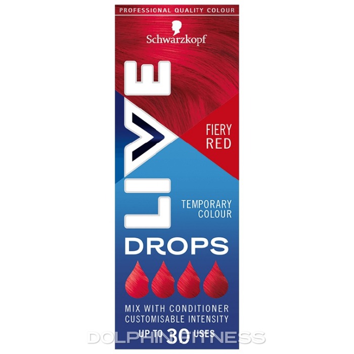 Schwarzkopf LIVE Colour Drops (30 ml) Fiery Red