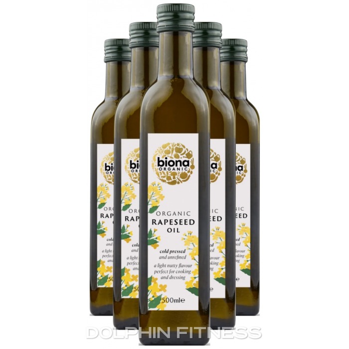 Biona Organic Rapeseed Oil 6 x 500 ml