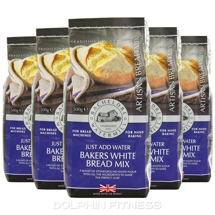 Bacheldre Watermill Bakers White Bread Mix 10 x 500g