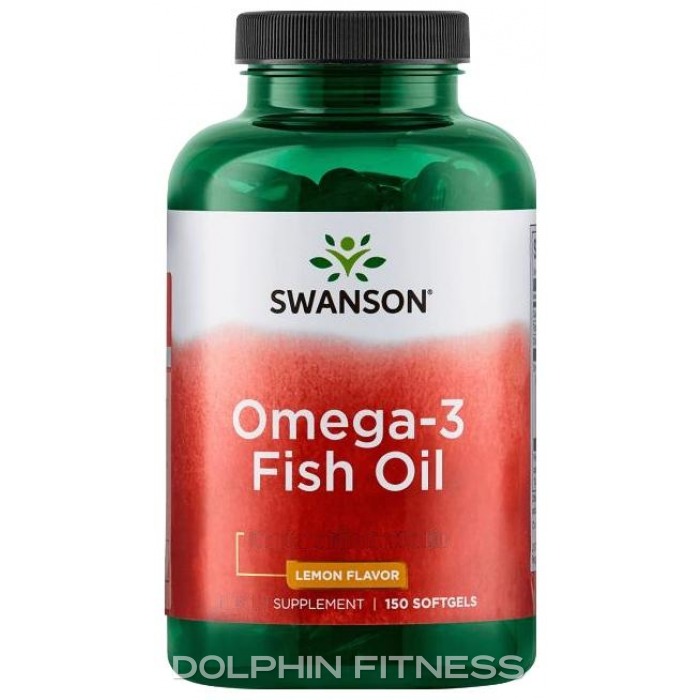 Swanson Omega-3 Fish Oil 150 Softgels