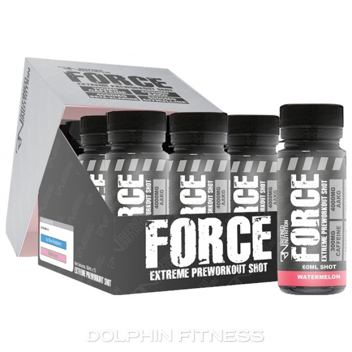 Refined Nutrition Force Extreme Pre-Workout Shot 12 x 60 ml