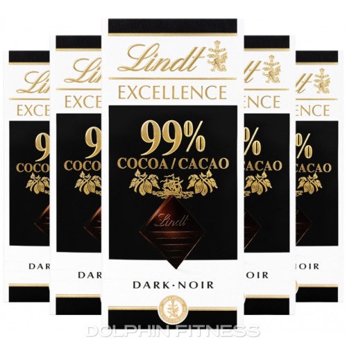Lindt Excellence 99% Cocoa Dark Chocolate 18 x 50g