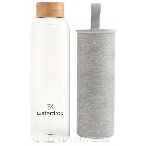 Waterdrop Clear Glass Bottle 1 x 600 ml