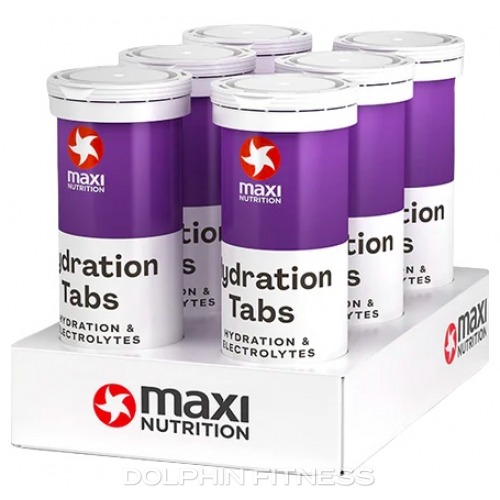 Maxi Nutrition Hydration Tabs 6 x 10 Tablets