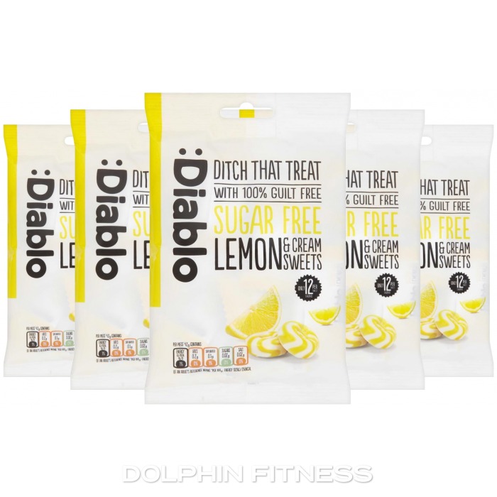Diablo Lemon & Cream Sweets 16 x 75g