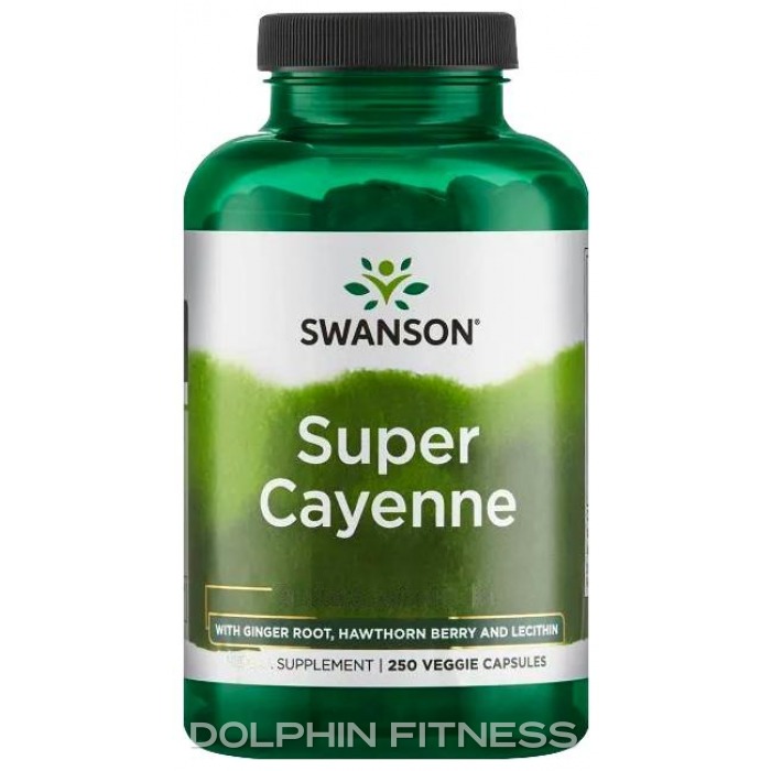 Swanson Super Cayenne 100 Veggie Capsules
