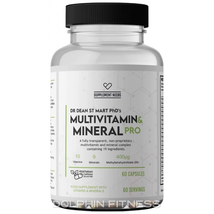 Supplement Needs Multivitamin & Mineral Pro 60 Capsules