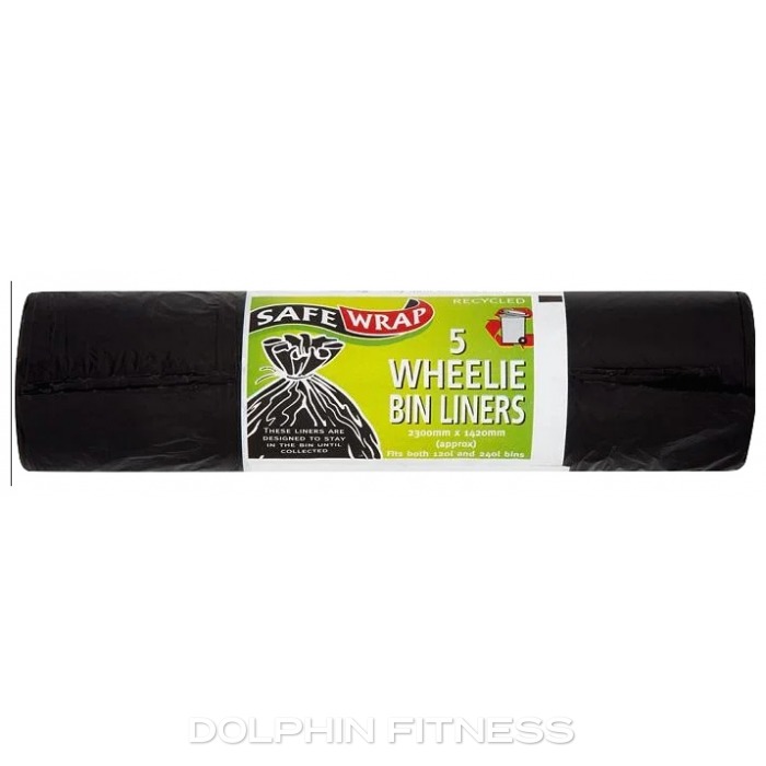 Safewrap Wheelie Bin Liners 1 x 5 Bags