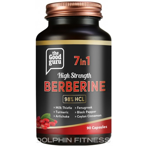 The Good Guru Berberine 98% HCL 90 Capsules