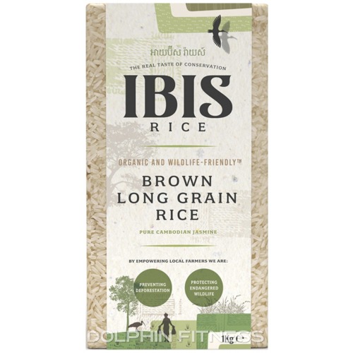 Ibis Rice Brown Long Grain Rice 1 x 1 kg