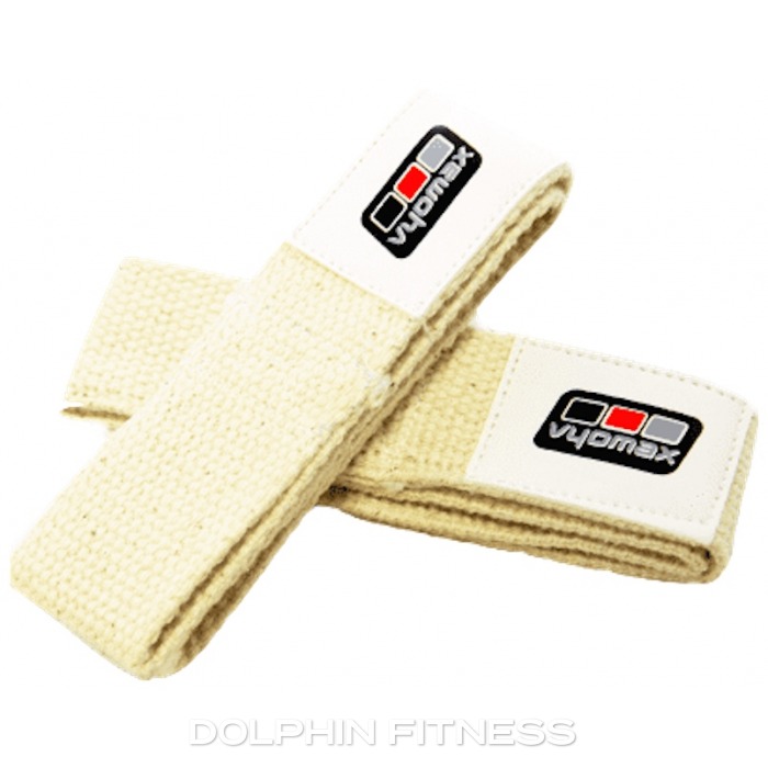 Vyomax Canvas Lifting Straps White