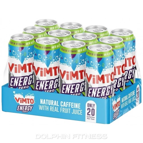 Vimto Energy Zero 12 Cans