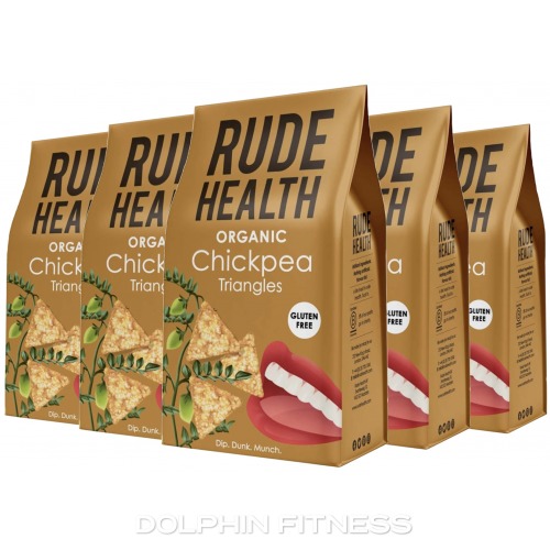 Rude Health Organic Chickpea Triangles 6 x 80g