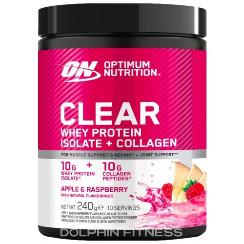 Optimum Nutrition Clear Whey Protein Isolate + Collagen 240g