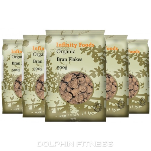 Infinity Foods Organic Bran Flakes 6 x 500g