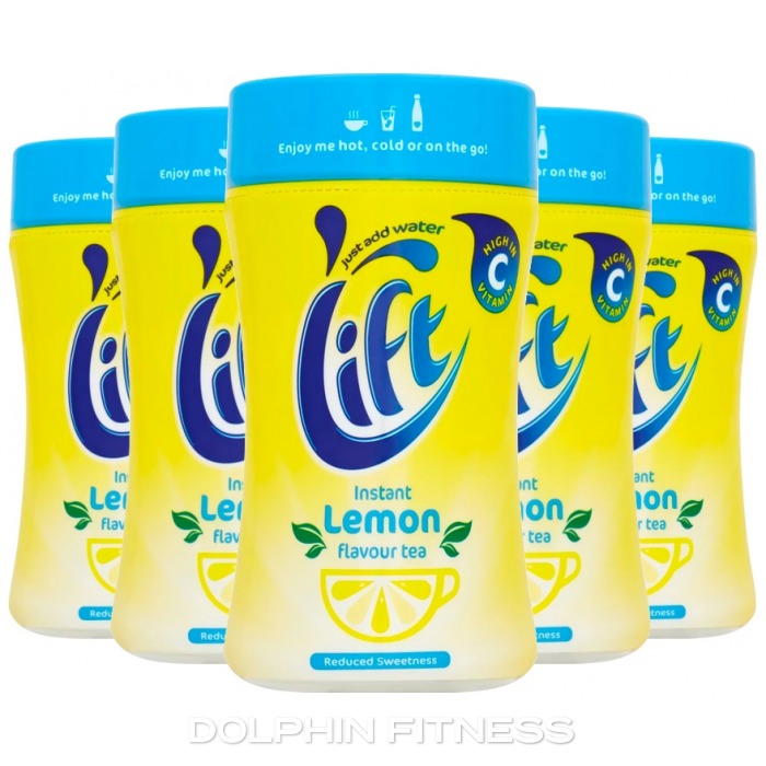 Lift Instant Tea Lemon Flavour Tea Reduced Sweetness 6 x 165g