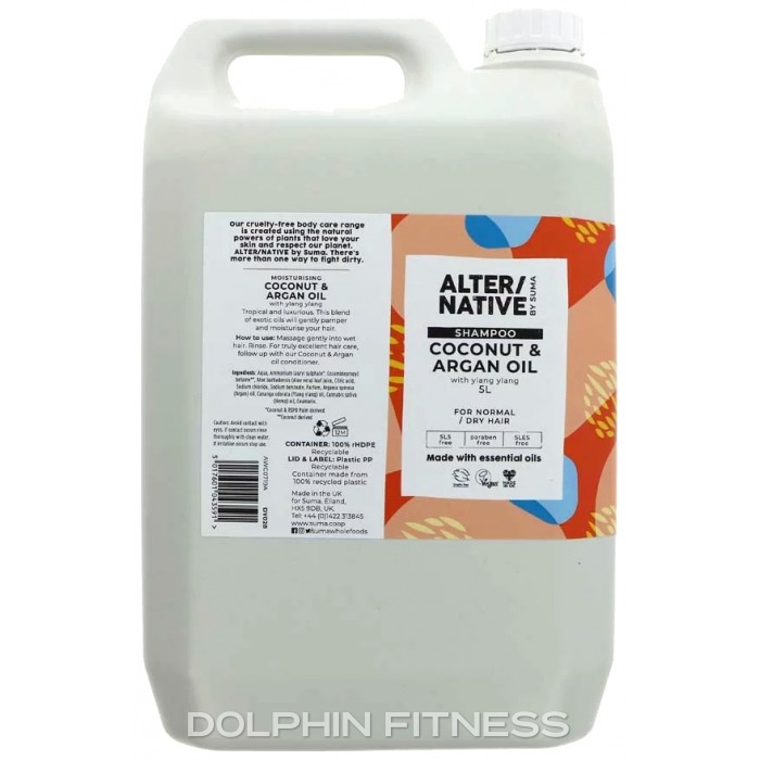 Alter/Native Coconut & Argan Oil Shampoo 5L
