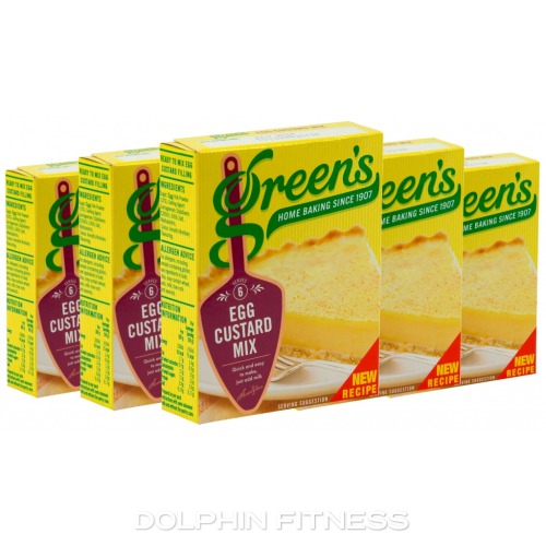 Green's Egg Custard Mix 6 x 54g