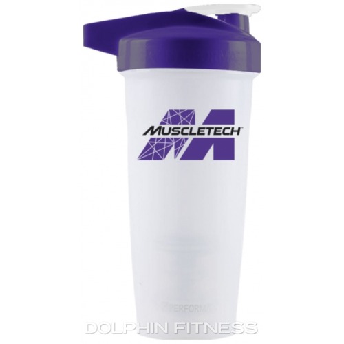 MuscleTech Shaker (600 ml) White/Purple