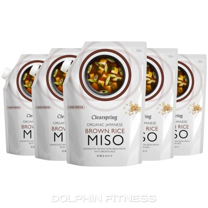 Clearspring Organic Japanese Brown Rice Miso 6 x 300g