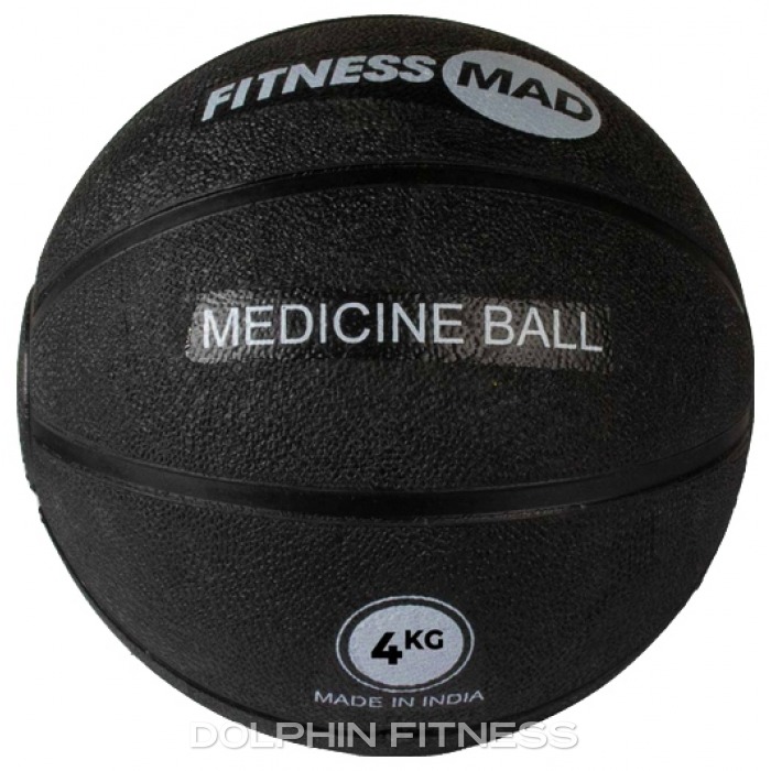Fitness Mad Rubber Medicine Ball 4 kg