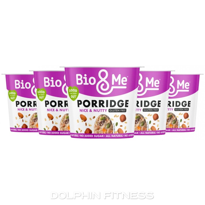 Bio & Me Nice & Nutty Gluten Free Porridge Pot 8 x 58g