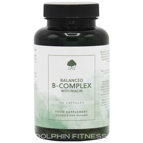 G&G Balanced B Complex with Niacin 120 Capsules