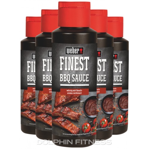 Weber Finest BBQ Sauce 6 x 300 ml