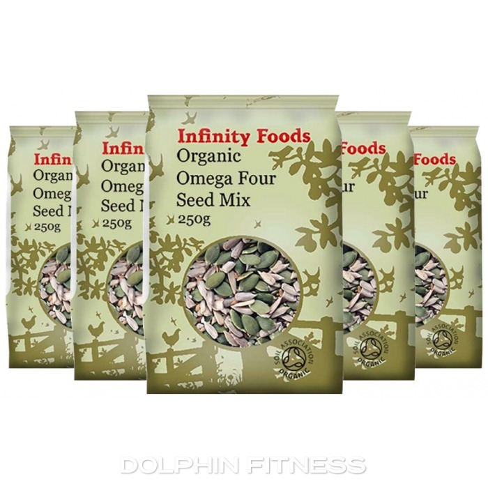 Infinity Foods Omega Four Seed Mix 6 x 250g