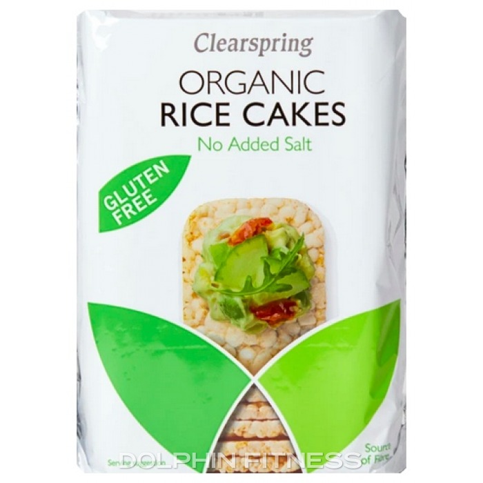 Clearspring Organic Brown Rice Cakes No Added Salt 1 x 130g