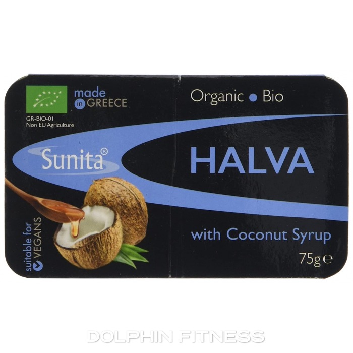 Sunita Organic Halva with Coconut Syrup 1 x 75g
