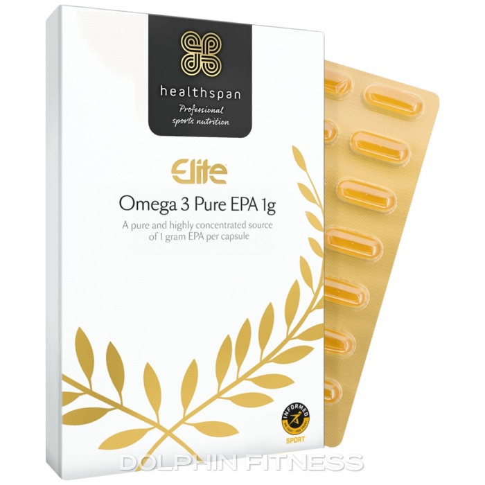 Healthspan Elite Omega 3 Pure EPA 1g 60 Capsules