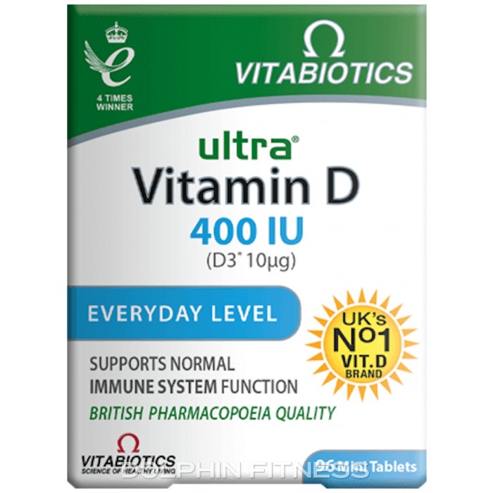 Vitabiotics Ultra Vitamin D 400 IU 96 Tablets