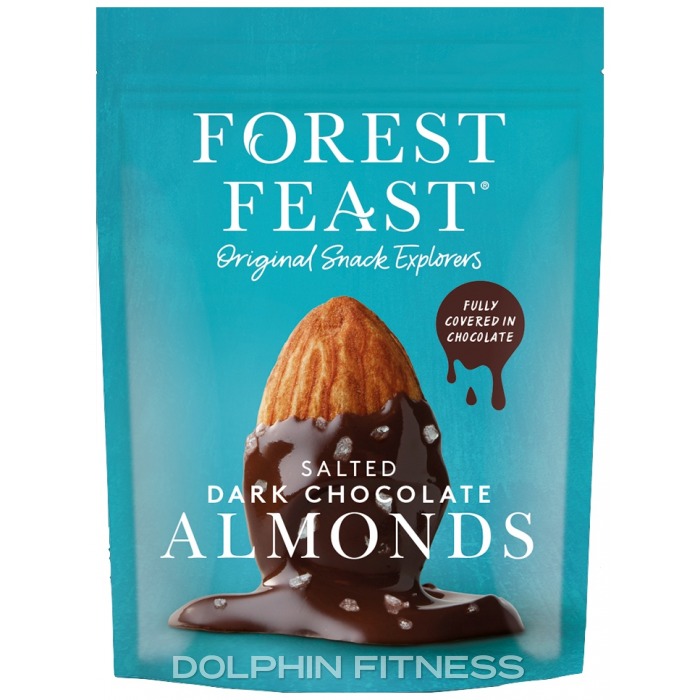 Forest Feast Salted Dark Chocolate Almonds 1 x 120g