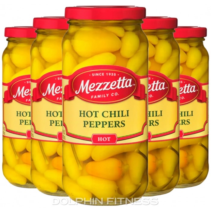 Mezzetta Hot Chilli Peppers 6 x 473 ml