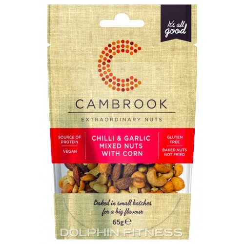 Cambrook Chilli & Garlic Mixed Nuts with Corn 1 x 65g