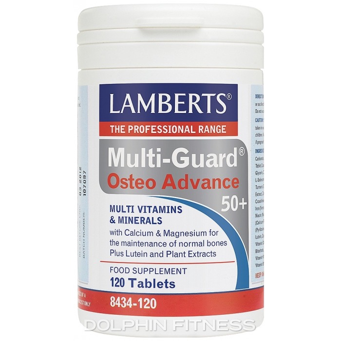 Lamberts MultiGuard Osteo Advance 50+ 120 Tablets