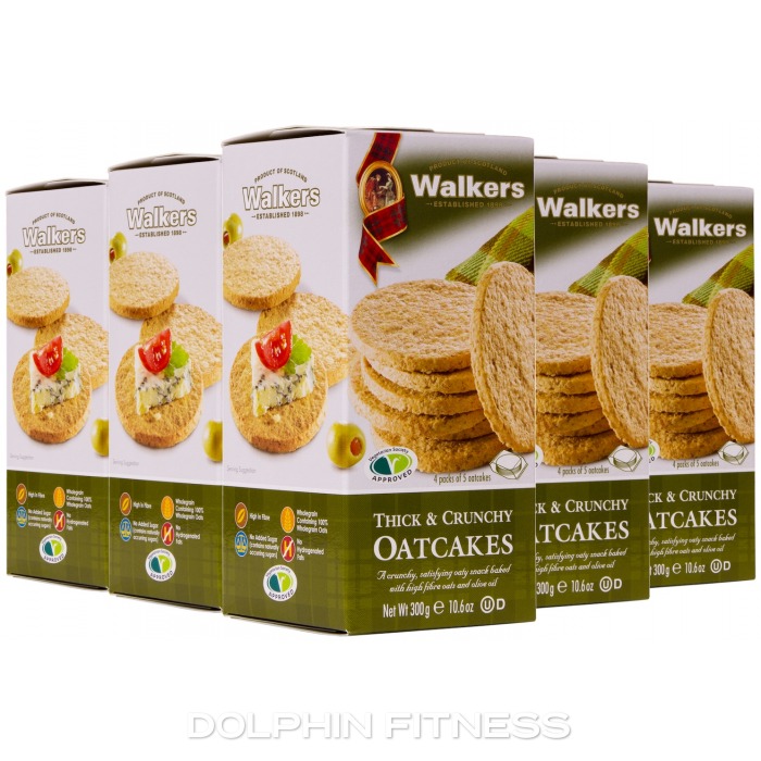 Walkers Thick & Crunchy Oatcakes 12 x 300g