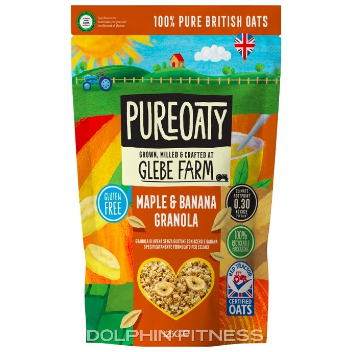Glebe Farm Gluten Free Maple & Banana Oat Granola 1 x 325g