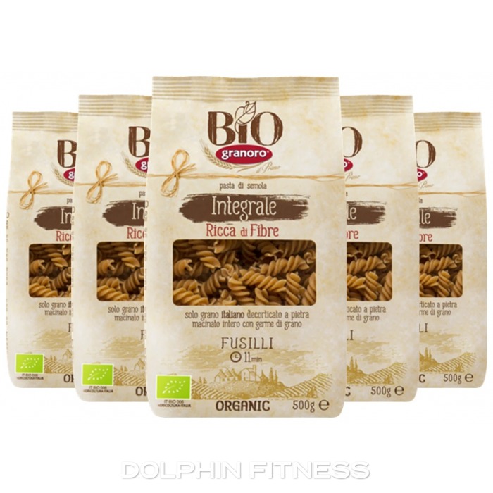 Granoro Organic Wholegrain Fusilli 20 x 500g