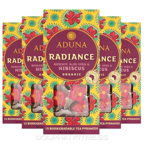 Aduna Rosehip, Aloe Vera & Hibiscus Radiance Tea 6 x 15 Teabags