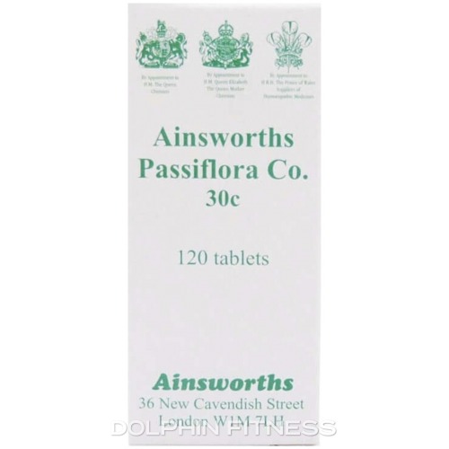 Ainsworths Passiflora Co 30C 120 Tablets