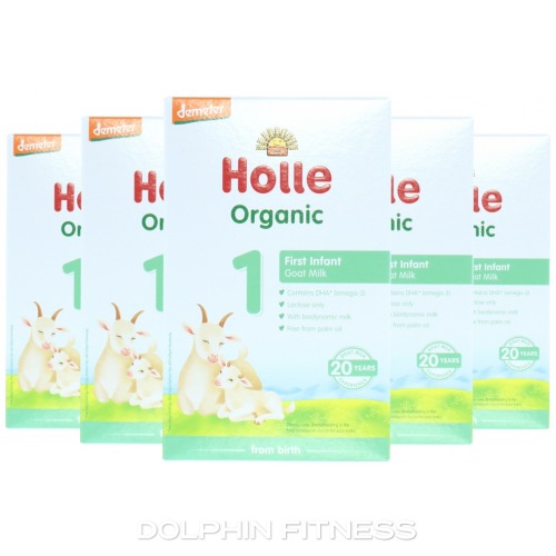 Holle Organic Infant Goat Milk Formula 1 with DHA 5 x 400g