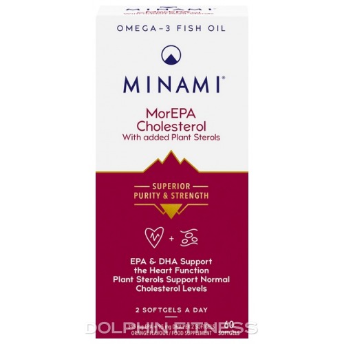 Minami Nutrition MorEPA Cholesterol with Added Plant Sterols 60 Softgels