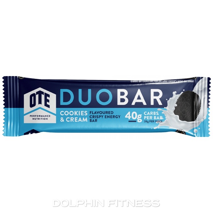 OTE Sports Duo Energy Bar 1 x 65g Cookies & Cream